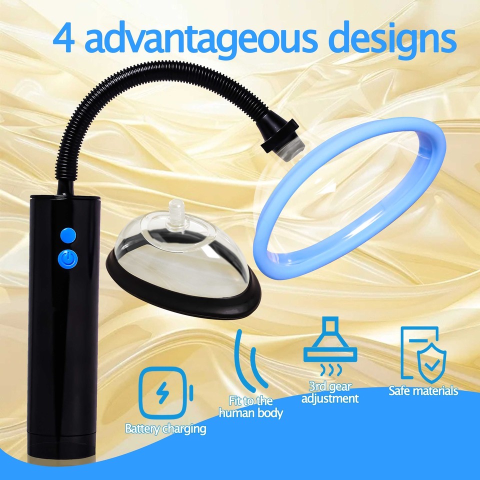 Automatic Pussy Pump Electric Nipple Sucker Clit Stimulate Sex Toys for ...