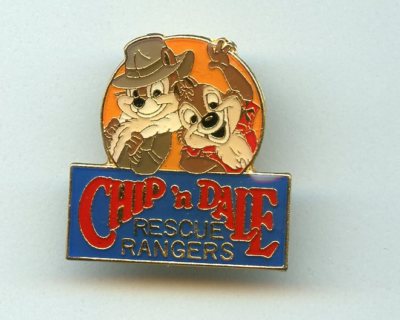 Disney Afternoon Chip 'n Dale Rescue Rangers Promo Pin from 1989 | eBay