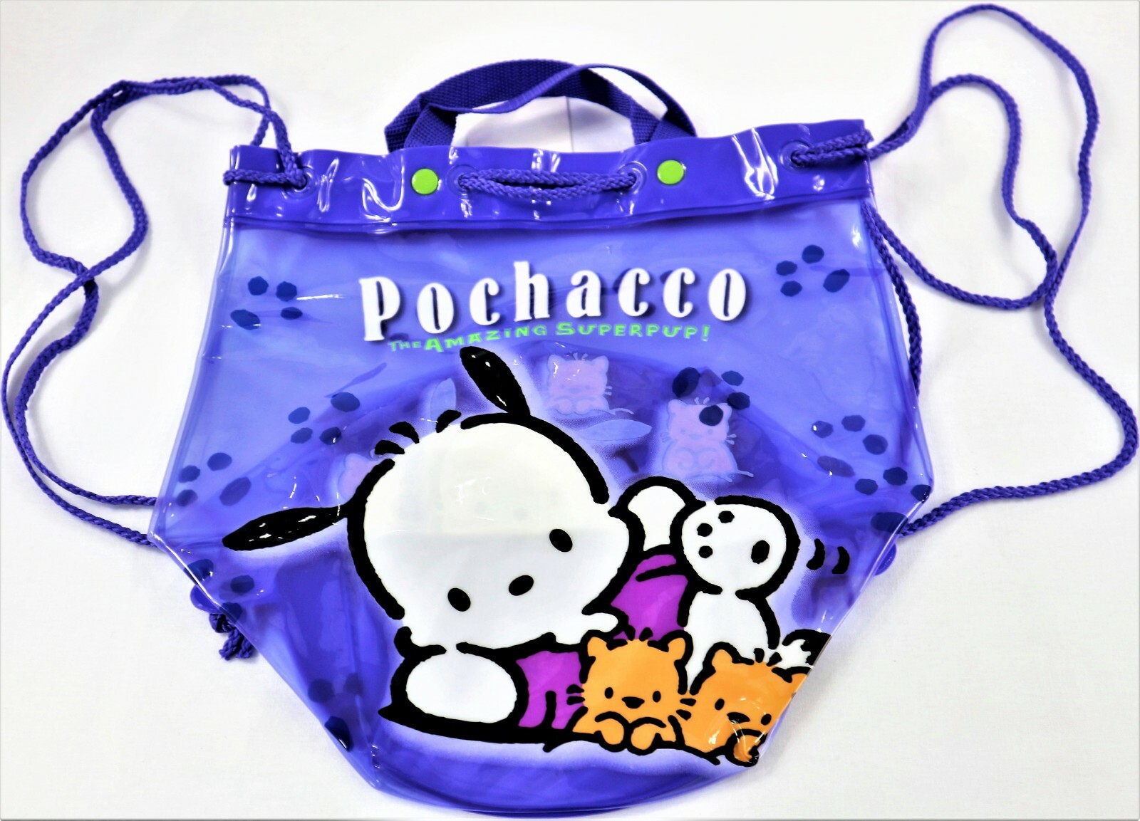 POCHACCO VINYL BACKPACK | THE AMAZING SUPERPUP! | Drawstring | eBay