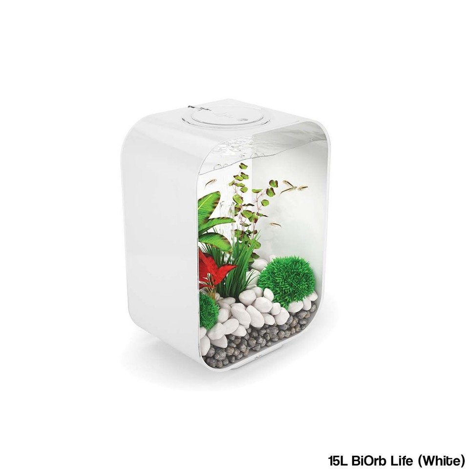 biOrb LIFE AQUARIUM ALL IN ONE FISH TANK WITH FILTER UNIT LED LIGHTING ...