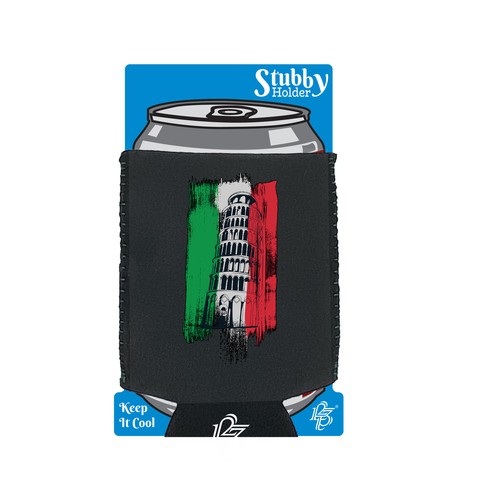 Italy Leaning Tower Of Pisa Funny Novelty stubbie holders Stubby Holder ...