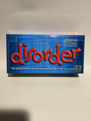 Disorder Party Family Board Game by R & R Games | eBay