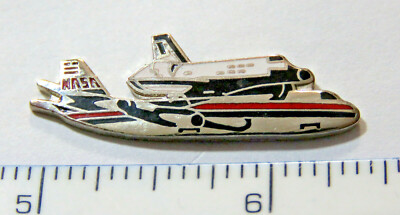 Space Shuttle Lapel Pin Badge Tie Tack USA Ex Lg | eBay