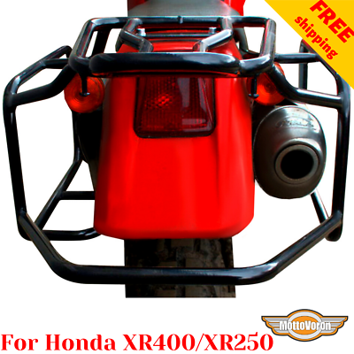 For Honda XR400 Rack luggage system XR 250 Baja Pannier rack XR400R ...