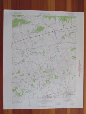 Bethel Pennsylvania 1956 Original Vintage USGS Topo Map | eBay