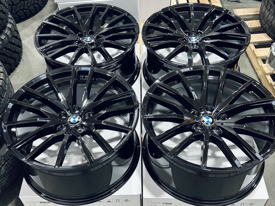 (Set 4) Wheels 21" Rims 2025 M Competition Fits: 2019+ BMW X5M X5 X6M ...