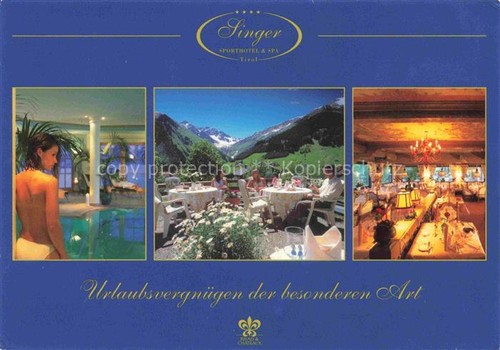 Berwang Tirol AT Sporthotel Singer Wellness Restaurant Terrasse ...