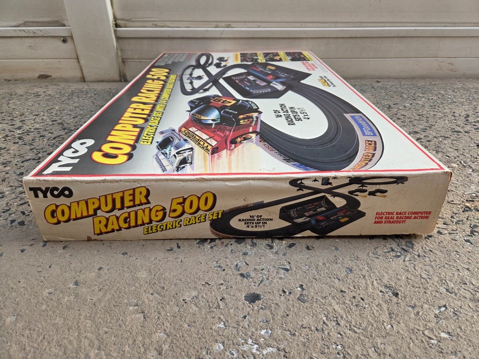 Vintage Tyco Computer Racing 500 Slot Cars 1989 | eBay