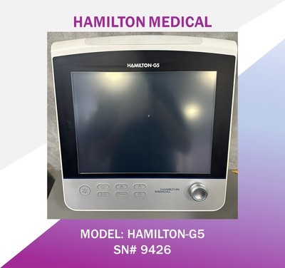 Hamilton Medical G5 Monitor | eBay