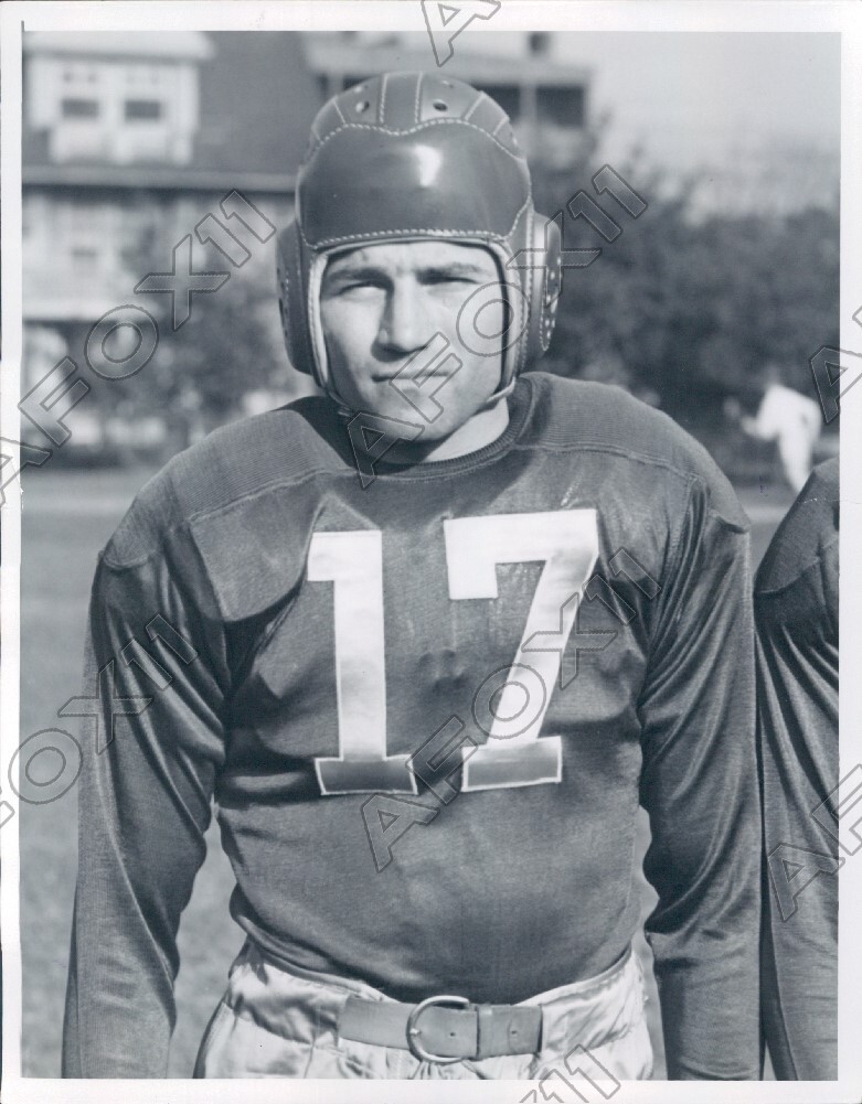 1939 Wayne State University Football Hall of Fame Player Bob Luby Press ...