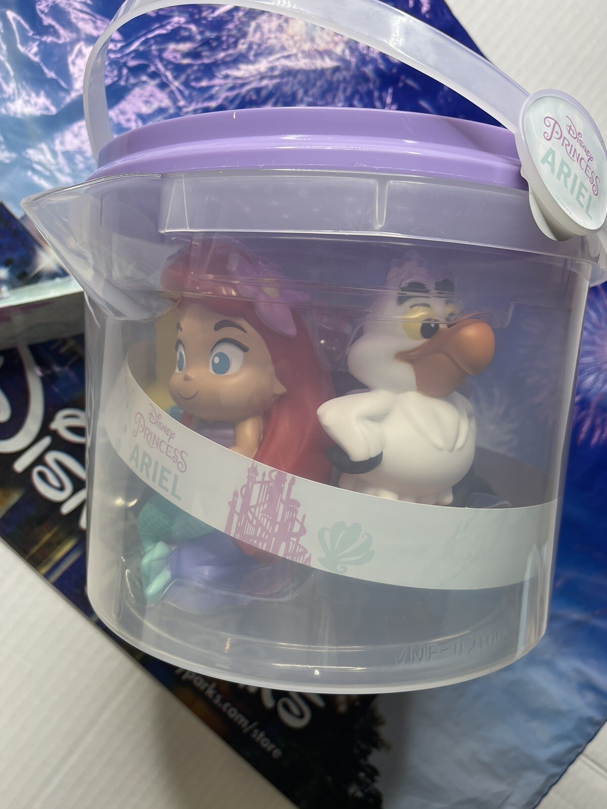 Disney Parks Princess Ariel Little Mermaid Bath Toy Set NWT Ursula ...