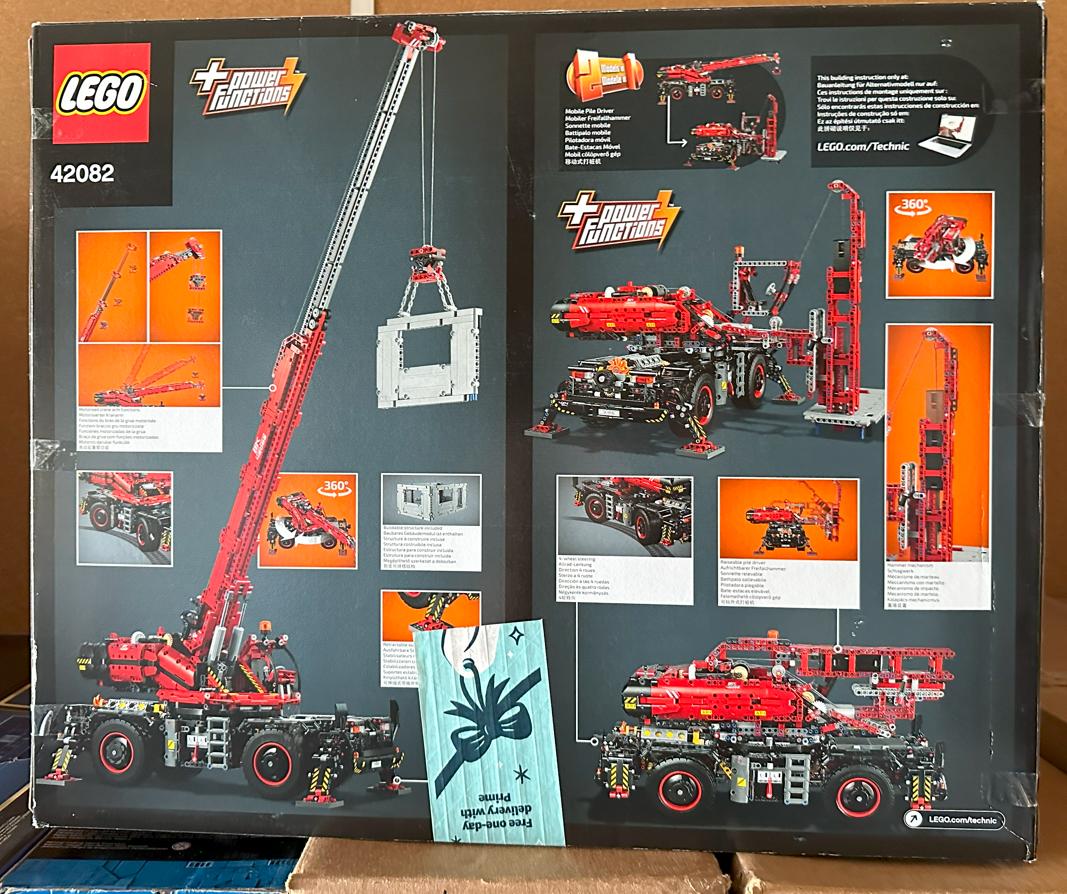 LEGO TECHNIC - 42082 - ROUGH TERRAIN CRANE - 4057 pcs - NEW ...