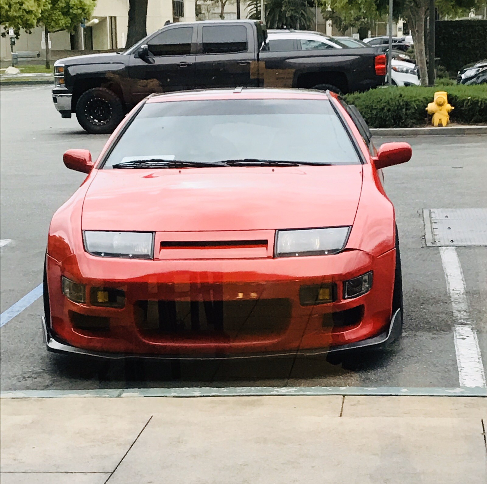 300ZX Front Bumper Lip Only | Black | Plastic | Unfinished Performance ...