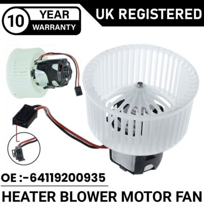 HEATER BLOWER FAN MOTOR FOR BMW 5 6 7 SERIES F07 F10 F11 F12 F13 F06 ...