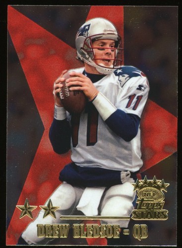 Drew Bledsoe 1999 Topps Stars Two Star Card #34 New England Patriots | eBay