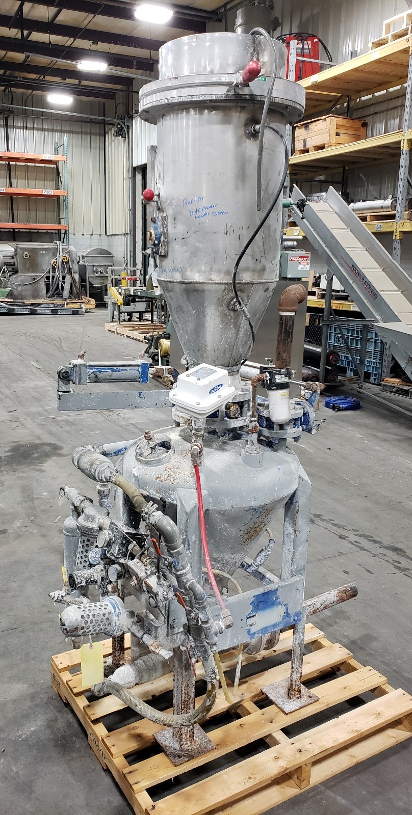 Bulk Bag Powder Loader Propulser Packaging Material Handling #6027SR ...