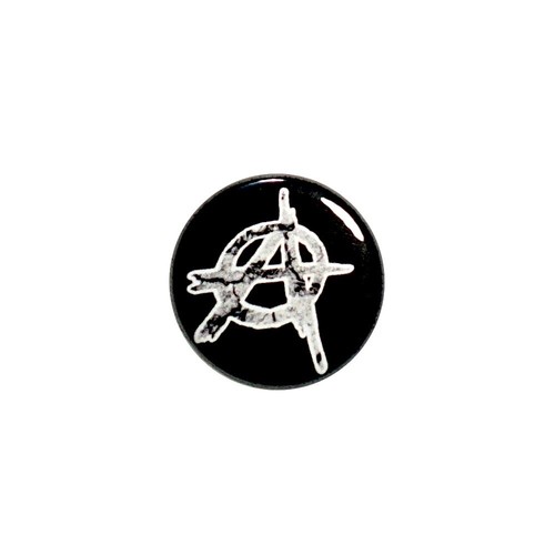 Vintage 80s 90s Style Pin Button Anarchy Symbol Punk Rock Button Pin 1 ...