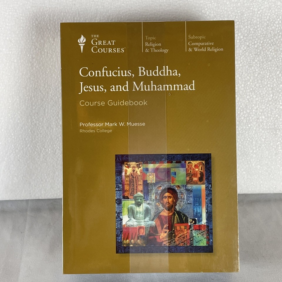 Confucius, Buddha, Jesus, & Muhammad 3 Volume Set Cds & books the Great ...