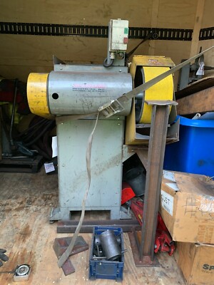 Kalamazoo BG-14 BackGrinder w/Custom 6" x 14" Contact Wheel - 10HP ...