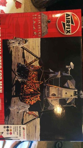 Airfix "One Small Step For Man..." Lunar Module Diorama 1:72 Model Kit ...