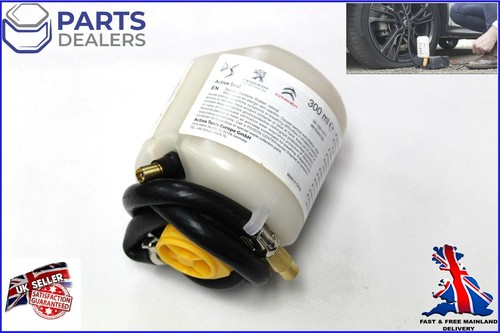 GENUINE DS CITROEN PEUGEOT SEALANT LIQUID GLUE BOTTLE TYRE PUNCTURE KIT ...