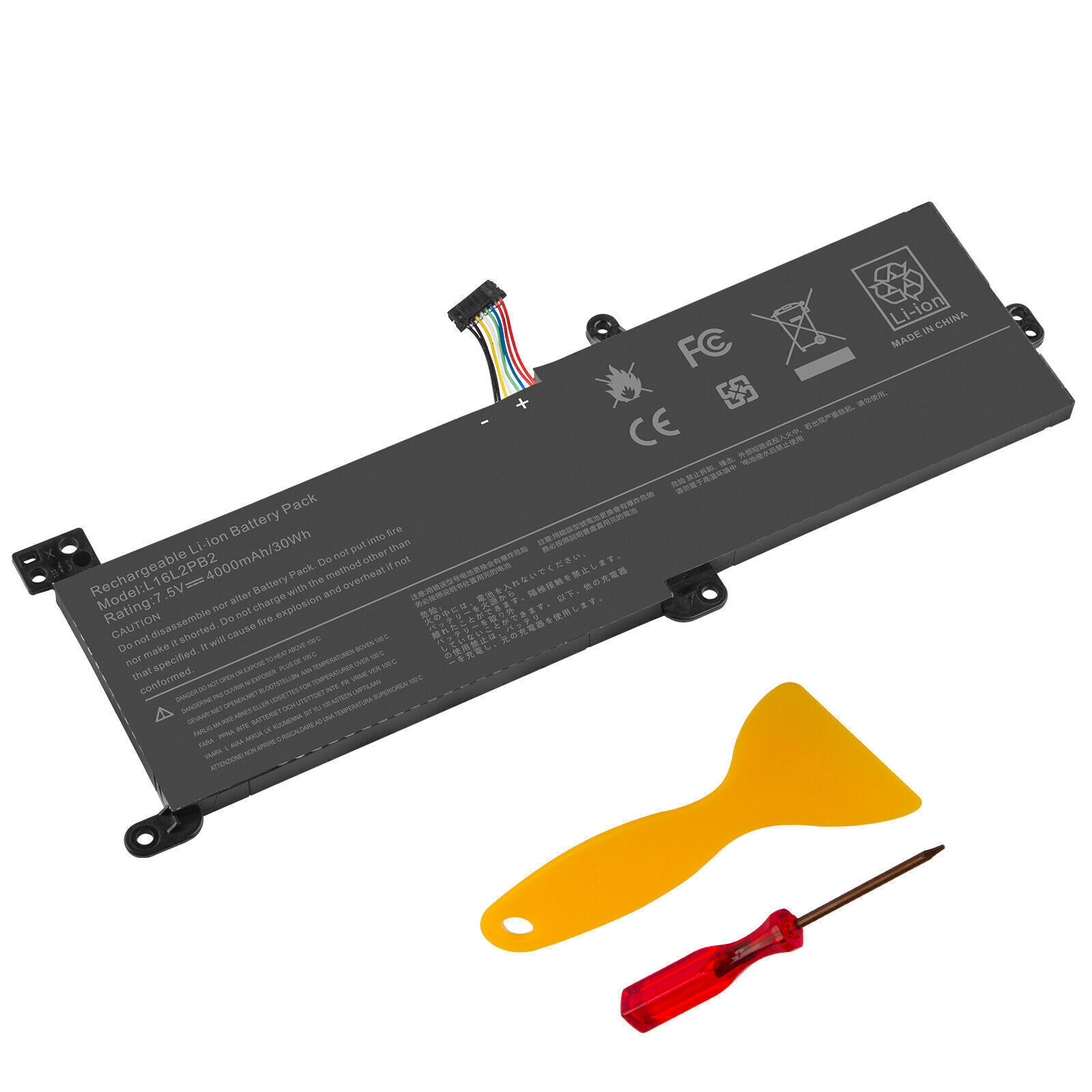 L16L2PB2 Battery for Lenovo IdeaPad 320 330 V320 S145 V15 L16C2PB2 ...