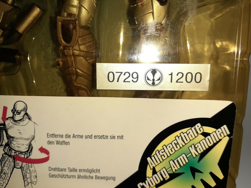 McFarlane Toys Spawn Super Patriot LE 729/1200 1997 MOC FREE SHIPPING ...