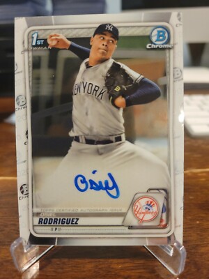 2020 Bowman Chrome Osiel Rodriguez Auto | eBay