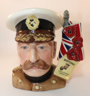 Royal Doulton Lord Kitchener 7" Ltd Ed Character Jug D7148 c1999 ...
