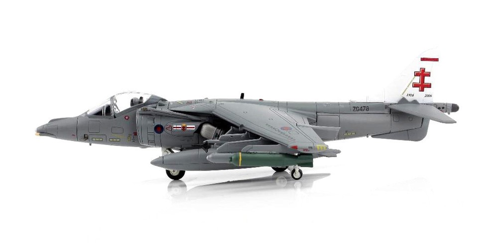 Hobby Master 1:72 RAF Harrier GR Mk.9 Jump Jet - 41(R) Squadron, HA2651 ...