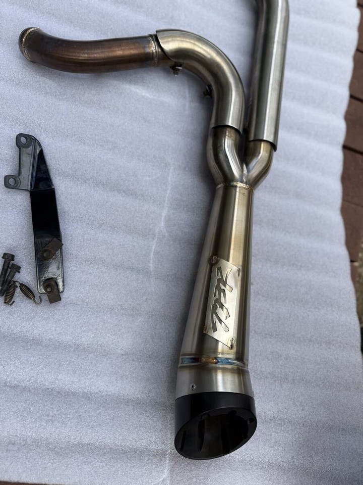 Fxlrs Fxlrst Tbr Two Brothers Racing Exhaust Shorty Turnout M8 Softail ...