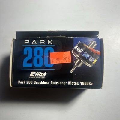 NIB Park 280 Brushless Outrunner Motor 1800Kv E-Flite For RC 3D Model ...