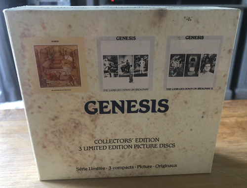 GENESIS Collectors Edition Selling England Lamb Lies 3CD Picture Discs ...
