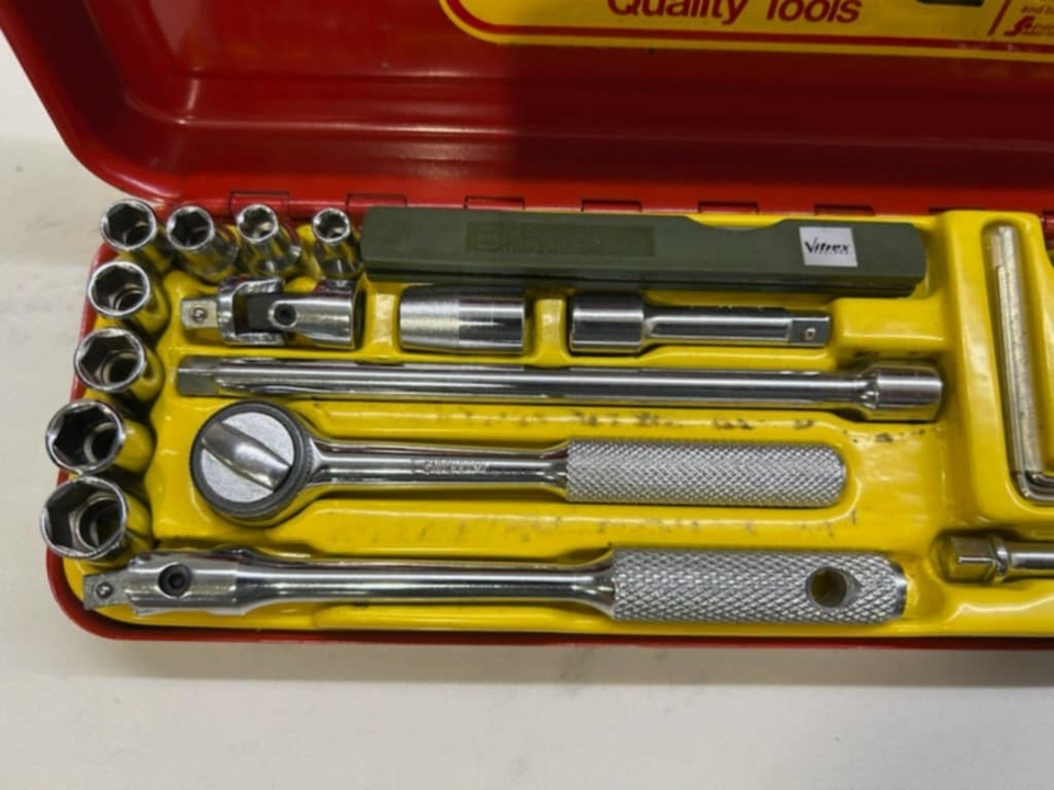 SIDCHROME RARE 40 PCE 1/4" DR COMBINATION SOCKET SET VINTAGE 1980s 404 ...