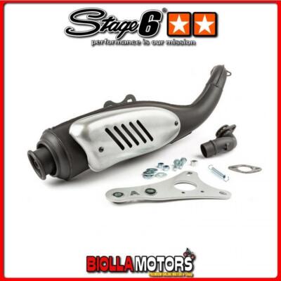 S6-9216602 AUSPUFFANLAGE Sport Stage6 Street BETA Quadra 50cc AC ...