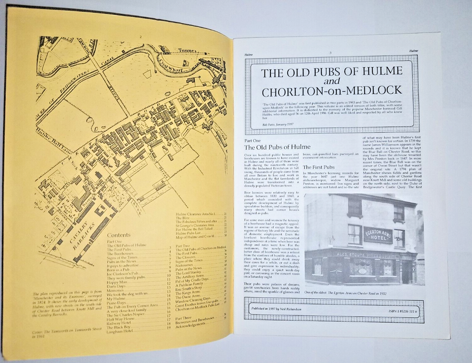 2x BOOKS HULME & CHORLTON ON MEDLOCK PUBS Photo Ale houses Hotels Bob ...