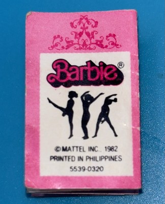 Vintage 1983 Barbie Doll Great Shape Workout Booklet Accessory Athletic ...
