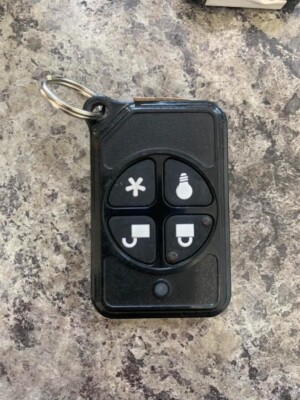 (16) Remote Keyfob, Interlogix GE Security 600-1064-95R Micro 4 Button ...