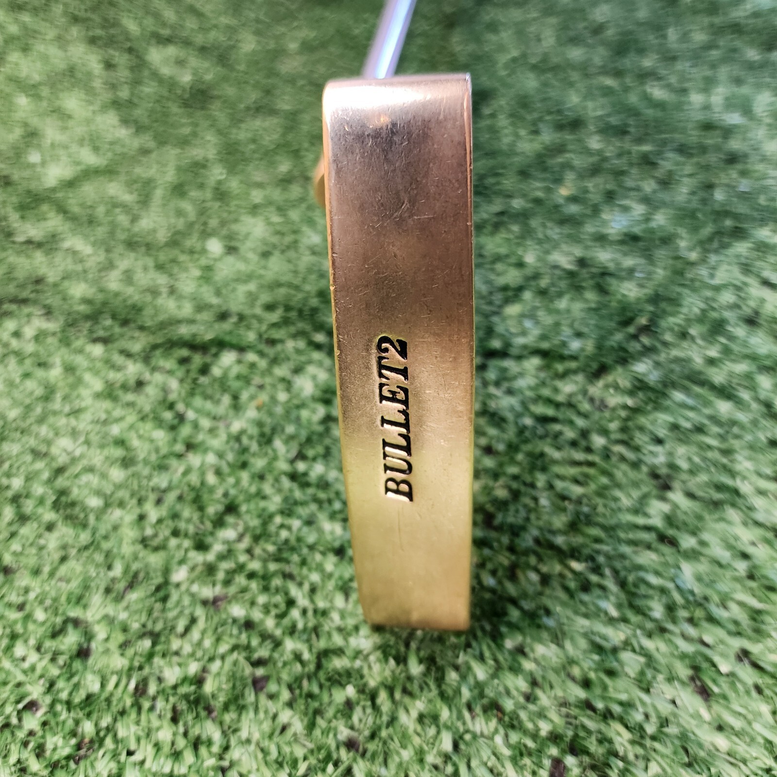 Bullet 2 Brass Blade Putter Steel Shaft Right Handed 33.5" | eBay