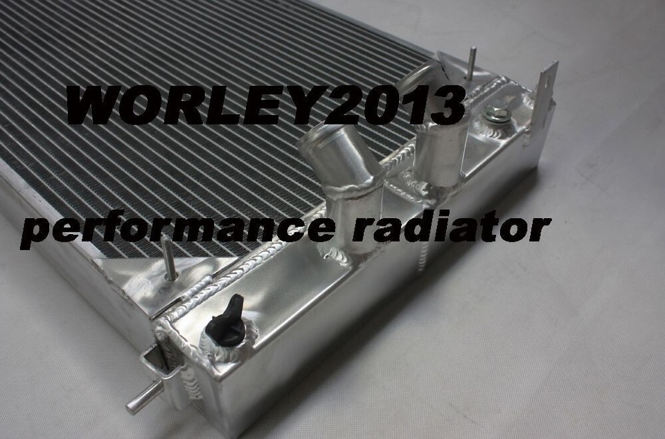 Aluminum radiator for DeTomaso Pantera 5.8 1971-1989 manual | eBay
