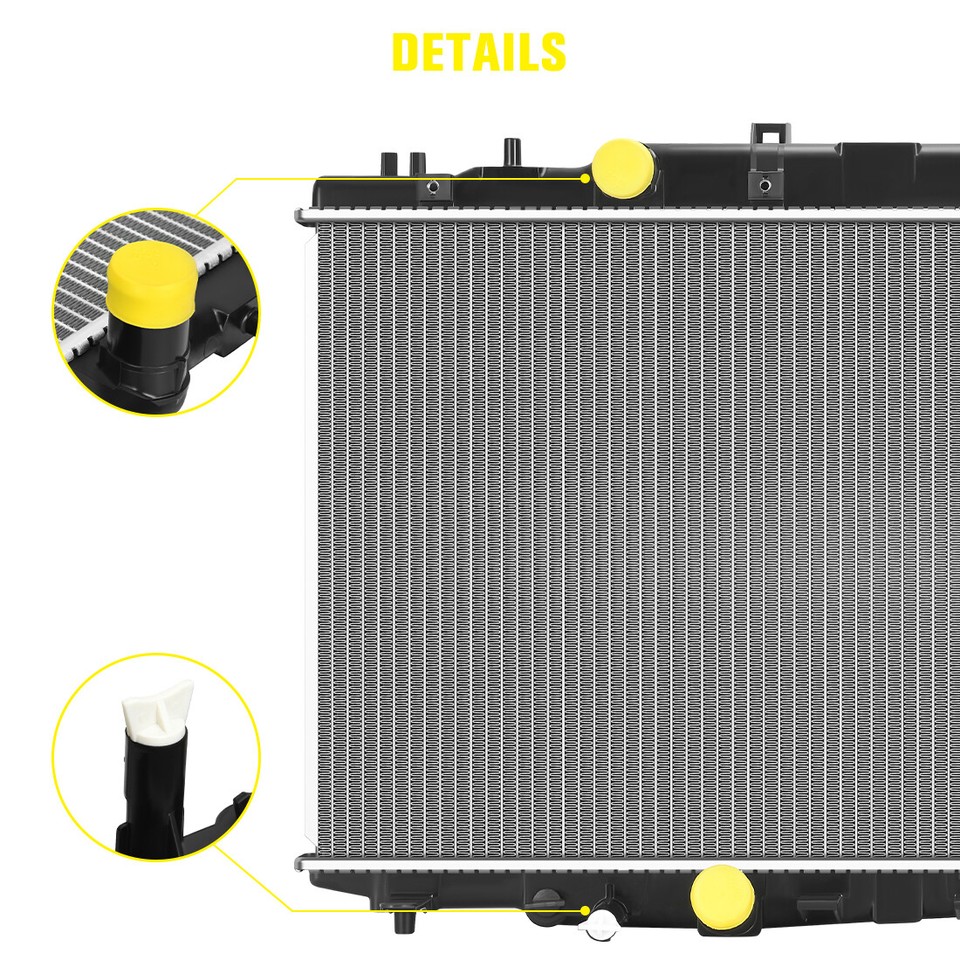 Aluminum Radiator For 2016 2017 2018 2019 2020 2021 2022 Honda HR-V HRV ...