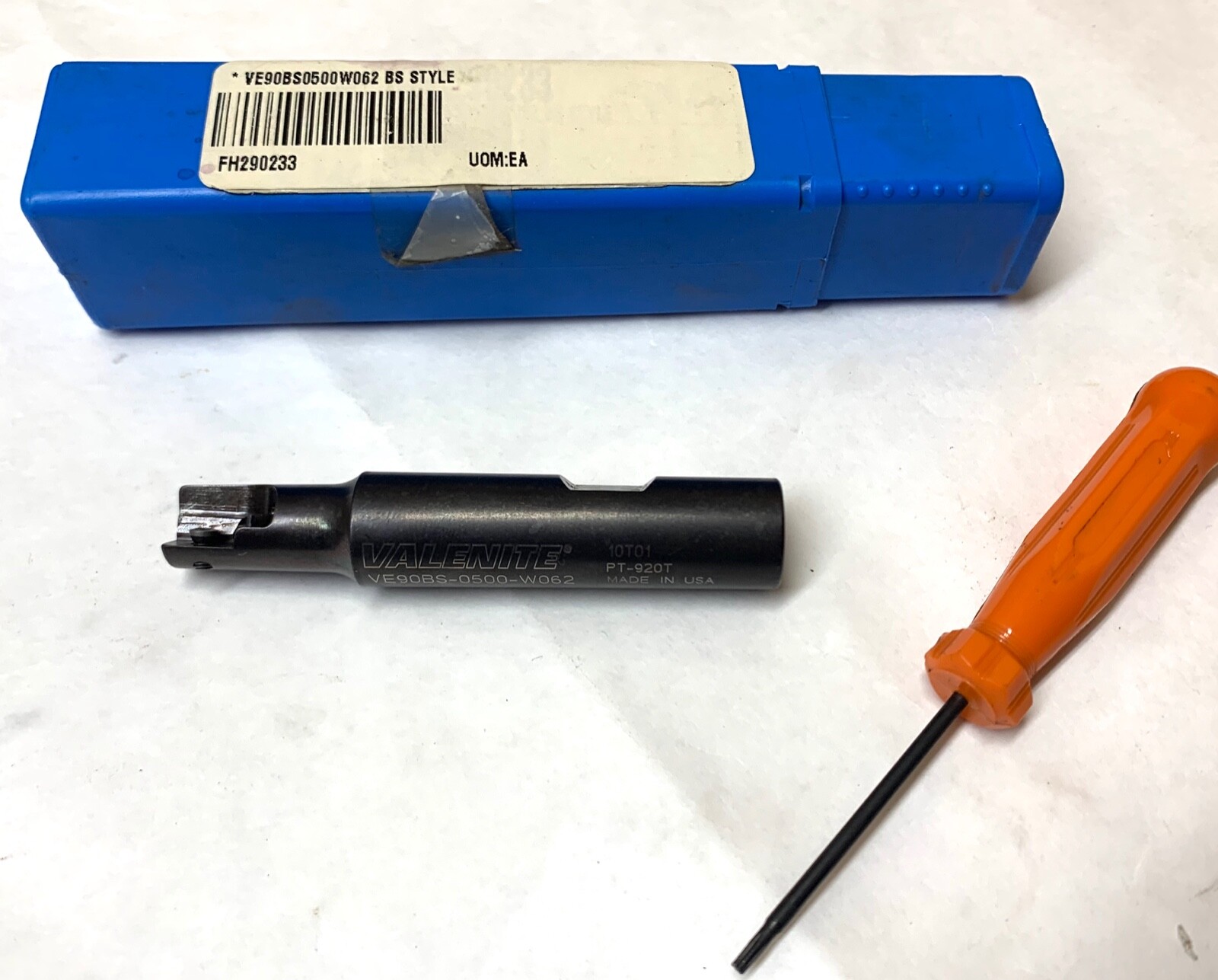 VALENITE Indexable Turning Tool - VE90BS-0500-W062 - 5/8" Shank - NEW ...
