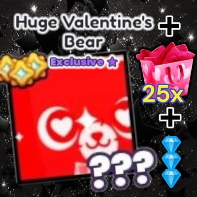 HUGE Valentine's Bear + 25x Love Gifts + 10 Million Diamonds. PS99 ...