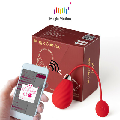 Magic Motion Sundae Vibrating Egg APP Control Wireless Ovulo Vibrante Kegel | eBay