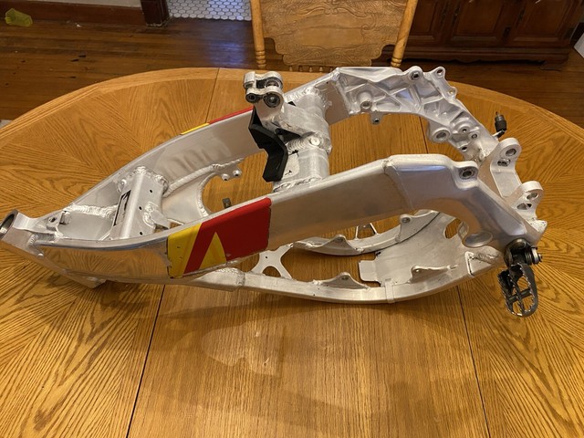 1999 Honda Cr125 Frame Chassis Main Frame Aluminum 99 CR 125 B3999 for ...