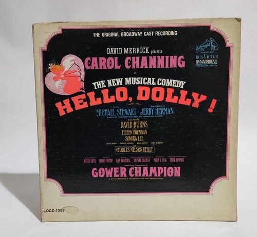 Hello, Dolly! - Original Broadway Cast Recording - Music Vinyl Record ...