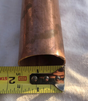 1-1/2" TYPE L Copper Pipe 20” Long. Made In USA | eBay