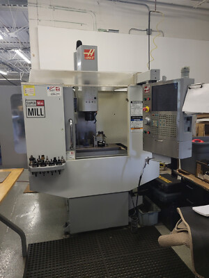 Haas Super Mini Mill Vertical Machining Center, 2006, 10 ATC, Under ...