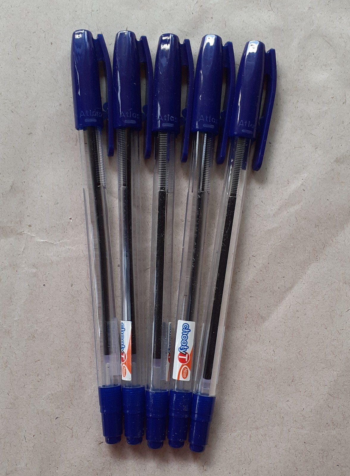 Atlas Chooty Ballpoint Pen Colors Smooth, Blue / Black / Red free ship ...