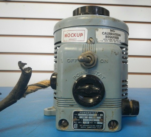 POWERSTAT TYPE 116 VARIABLE TRANSFORMER | eBay